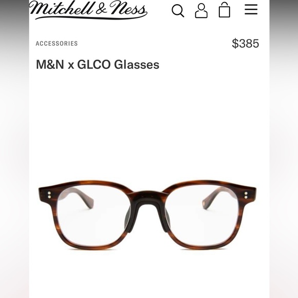 Mitchell & Ness | Accessories | Mitchell And Ness X Garrett Leight California Optical Kurt ...